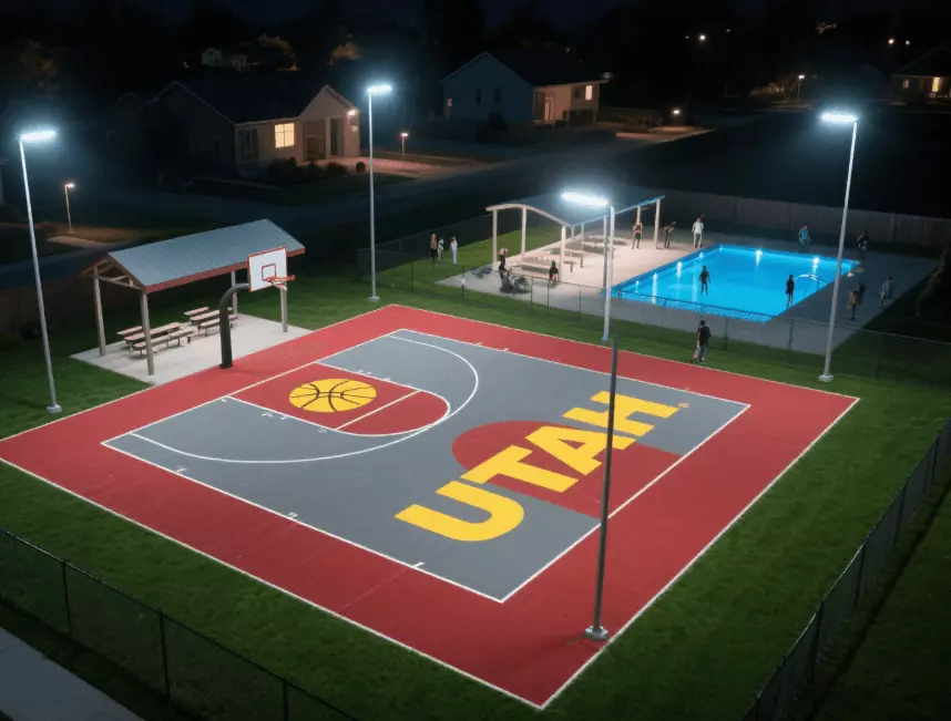 Basketball Court Lights | Ceramiclite LED Sports Lighting