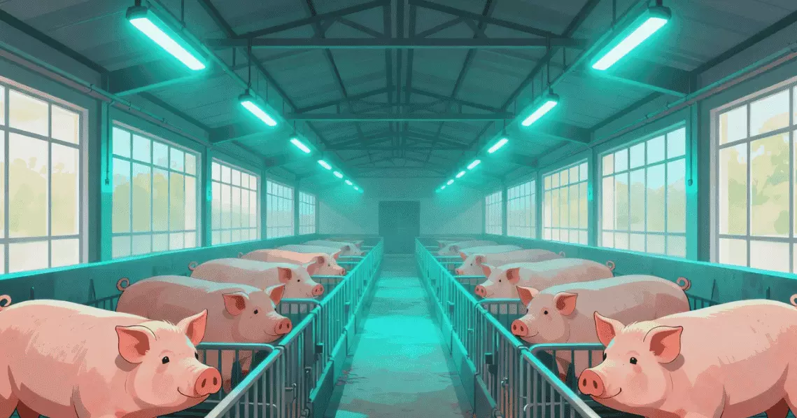 ¿Pueden los cerdos ver la luz verde y la luz roja? - Ceramiclite