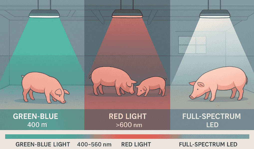 Can Pigs See Green Light and Red Light? - Ceramiclite